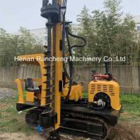 China Professional High Leg Steel Track Solar Pile Driver Photovoltaic Solar Pile Driver for sale