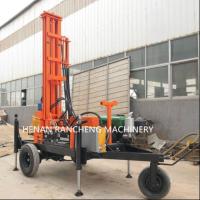China RCF150W 150m Wheel Mounted Water Well Borehole Drilling Rig For Water Well for sale