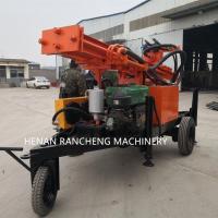 China RCF150W 150m Wheel Mounted Water Well Borehole Drilling Rig For Water Well for sale