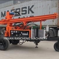 China RCF150W 150m Wheel Mounted Water Well Borehole Drilling Rig For Water Well for sale