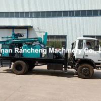 China 300m Deep Rock Borehole Drilling Rig Truck Mounted Water Well Machine for sale