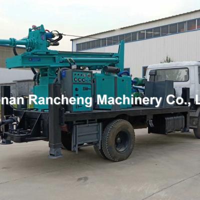 China 300 Meters Depth Mining drilling rig Equipment Machine water well Borehole Mounted On truck for sale