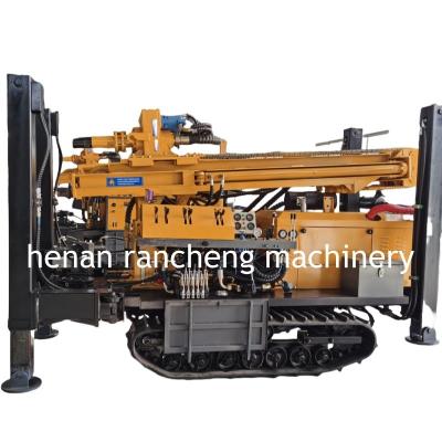 China 55KW Power 180m Deep Crawler Mounted Water Well Drilling Rig Machine for sale