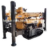 China Hard Rock Depth 180m Hydraulic Leg Crawler Water Well Drilling Rig for sale