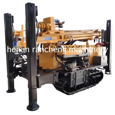 China Hard Rock Depth 180m Hydraulic Leg Crawler Water Well Drilling Rig for sale