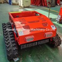 China Remote Control Lawn Mower Small Track Gasoline Electric Four - Wheel Lawn Mower for sale