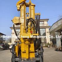 China 150m Drilling Depth Pneumatic DTH Crawler Drilling Rig For Water Well Drilling Rig Machine Driven By Diesel Engine for sale