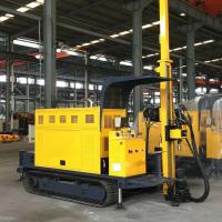China 2200rpm Speed Hydraulic Crawler Core Drilling Rig Powered By 74KW Cu-mmins Diesel Engine for sale
