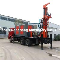 China 200m Truck Mounted Water Well Drilling Rig Borehole Drill Machine Equipment Portable Drill Machinery for sale
