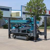 China Drilling Depth 450 Meters High Hydraulic Leg Crawler Water Well Drilling Rig for sale