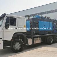 China 350m Deep Rock Borehole Drilling Rig Truck Mounted Water Well Machine for sale