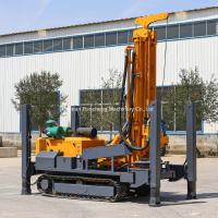 China China Rancheng 350m Hard Rock Crawler Water Well Drilling Rig Machine for sale