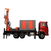 China 200m Vehicle-Mounted Deep Hole Drilling Rig With Cu-mmins Engine for sale