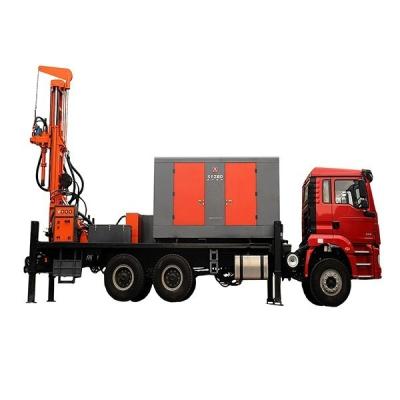 China 200m Vehicle-Mounted Deep Hole Drilling Rig With Cu-mmins Engine for sale
