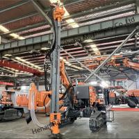 China Integrated Surface DTH Drilling Rig Blasthole Drill Rig Machine For Mine for sale
