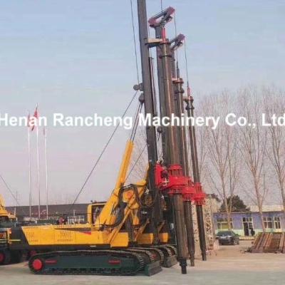 China 20m Rotary Drilling Rig Intelligent Operation And Display Point And Touch Control Panel Drilling Rig for sale