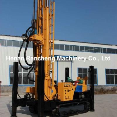 China 400m Drilling Depth Pneumatic DTH Crawler Drilling Rig For Water Well Drilling Rig Machine Driven By Diesel Engine for sale