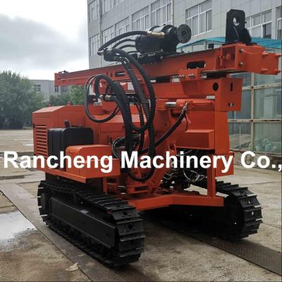 China 20-100mm Bore Depth Multi-Functional Solar Pile Driver For 120º Skid Pitch for sale