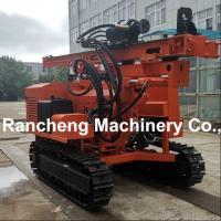 China 20-100mm Bore Depth Multi-Functional Solar Pile Driver For 120º Skid Pitch for sale