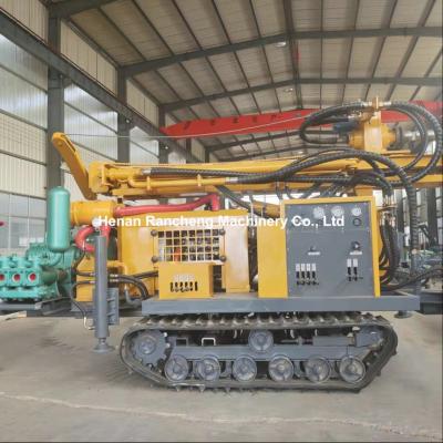 China Crawler Type Hydraulic Water Well Drilling Rig For Core Drilling Rig Home Water Well Equipment 150m Depth for sale