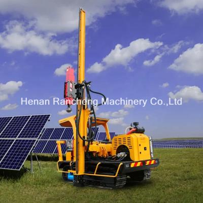 China Solar Pile Driver RCH530D For 70KW Diesel Engine Min Flow Rate Of Hydraulic System for sale
