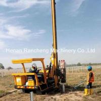 China Solar Pile Driver RCH530D For 70KW Diesel Engine Min Flow Rate Of Hydraulic System for sale