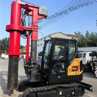 China RCQ-10C Hydraulic Mini Pile Drilling Rig 10m Depth With 10-45RPM R/Min Rotary Speed for sale