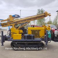 China 150m Hydraulic Water Well Drilling Machine For 17 - 31m³/Min Air Consumption for sale