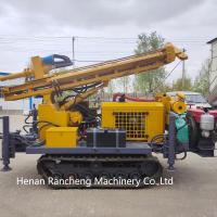China 150m Hydraulic Water Well Drilling Machine For 17 - 31m³/Min Air Consumption for sale