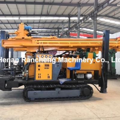 China Full Hydraulic water well Drilling Rig 600m Crawler Heavy Duty Machine from China Factory with Quality Guarantee for sale