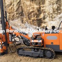 China Automatic Blast Hole Drilling Machine 20m Depth 115mm Diameter For 58KW Power for sale