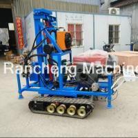 China Crawler Type Portable Water Well Drilling Rig 150 Meters Customized for sale