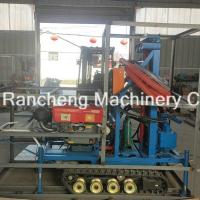 China Crawler Type Portable Water Well Drilling Rig 150 Meters Customized for sale