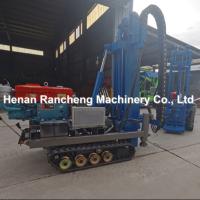 China Small Hydraulic Pile Driver Drill Depth 20-30m With 32HP Diesel Engine for sale