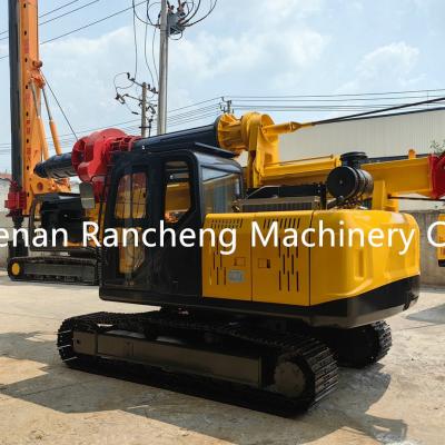 China Hydraulic Small Rotary Drilling Rig Mini Piling Drill Rig With 15m Drilling Depth for sale