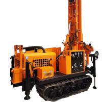 China Crawler Type Hydraulic Water Well Drilling Rig For 3500-3800Nm Max Torque Of Rotary for sale