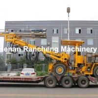 China RCZ-22J All Hydraulic Tunneling Jumbo Drilling Rig 3880mm Drilling Depth With 93KW / 125HP Diesel Engine Power for sale