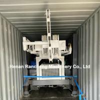 China RCF350C Hydraulic Tracked Water Well Drilling Rig Mud Pump Air Compressor for sale