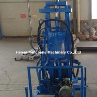China 100m Deep Electric Portable Water Well Drilling Rig With 22 HP Engine 40kg Maximum Load for sale