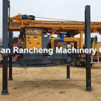 China Adaptive Pressure Regulation Water Well Drilling Machine 350m Depth DTH Rig for sale