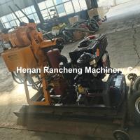 China 200m Depth Hydraulic Small Borehole Drilling Rig Mutil Functional Drilling Machine With 20HP Diesel Engine for sale