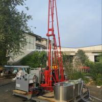 China 100-240RPM Winch Rated Rotary Speed Small Core Drilling Rig 96L/Min Hydraulic System Rated Flow for sale