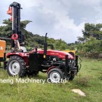 China Tractor Diesel Engine Powered 200m Deep Borehole Drilling Machine For Water Wells for sale