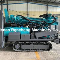 China Multifunctional Crawler Borehole Artesian Wells 200m Water Well Drilling Rig Machine for sale
