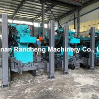 China Multifunctional Crawler Borehole Artesian Wells 200m Water Well Drilling Rig Machine for sale
