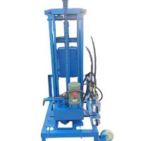 China 100m Deep Electric Portable Water Well Drilling Rig With 22 HP Engine 40kg Maximum Load for sale