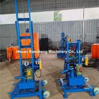 China 100m Deep Electric Portable Water Well Drilling Rig With 22 HP Engine 40kg Maximum Load for sale