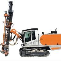 China Automatic Integrated Hydraulic DTH Blast Hole Drilling Rig For Yuchai YC6J220 162 KW for sale