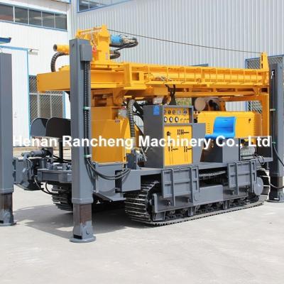 China 350m Crawler Mounted Water Well Drilling Rig Machine Borehole Pneumatic Water Drilling Rig Machine Well Drilling Rig for sale