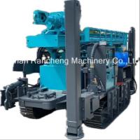 China 350m Crawler Mounted Water Well Drilling Rig Machine Borehole Pneumatic Water Drilling Rig Machine Well Drilling Rig for sale